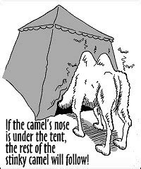 The Camels Nose In The Tent