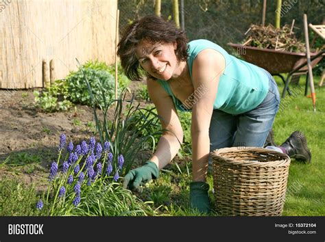Woman In The Garden