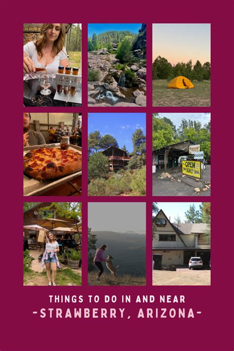 Things To Do In Strawberry And Pine Arizona