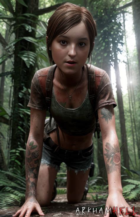 Bella Ramsey Ellie By Arkhamheii On Deviantart