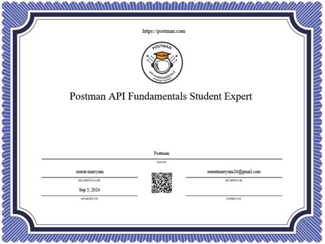 Postman Api Apidevelopment Certification Learningjourney