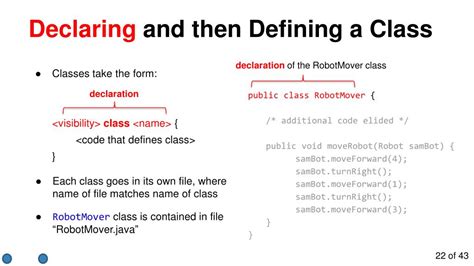 Ppt Introduction To Methods In Java Communicating With Sambot In A