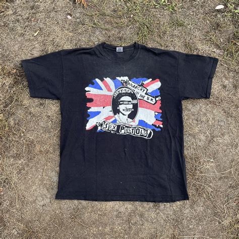 Vintage Vintage Y2k Sex Pistols Dead Face Horror God Save Queen Tee Grailed