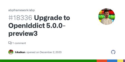 Upgrade To Openiddict 500 Preview3 · Issue 18336 · Abpframeworkabp