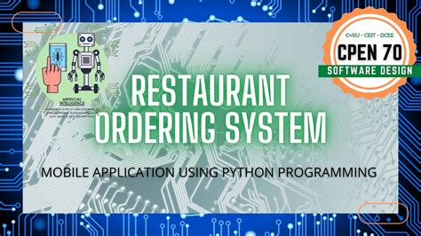 Restaurant Ordering System Using Python Youtube