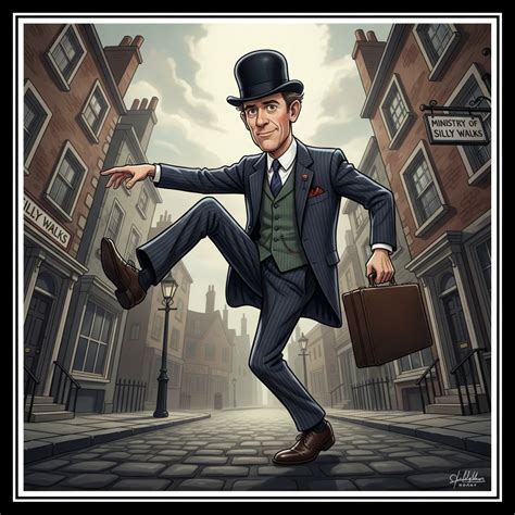 Artstation Monty Python Cartoon 3