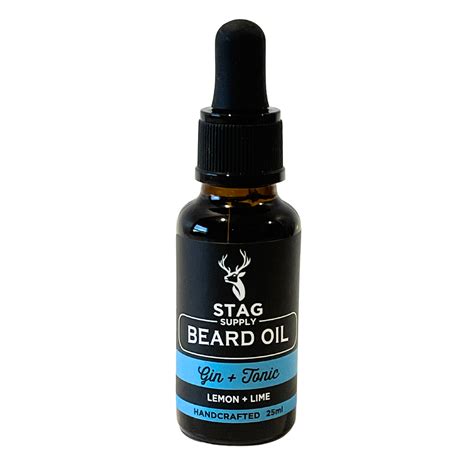 Stag Supply Beard Oil Gin And Tonic Jimmy Rods Barbershop