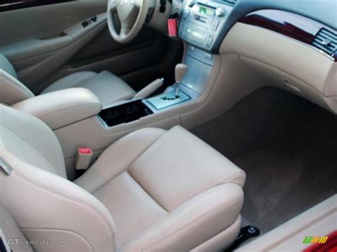 Ivory Interior 2004 Toyota Solara Sle V6 Coupe Photo 42923304