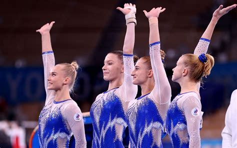 Russian Womens Artistic Gymnastics Team Wins Olympic Gold