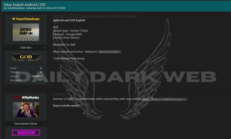 Threat Actor Allegedly Selling Zero Click Rce Exploit Targeting Ios