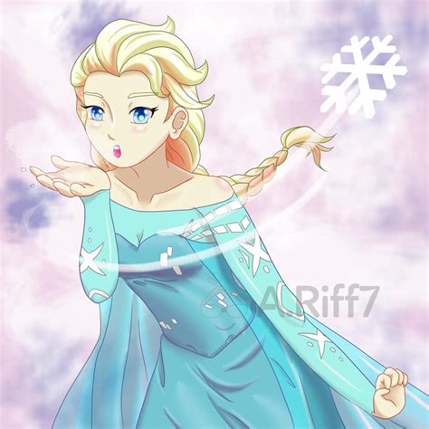 Request Art Elsa Frozen By Ariff7 On Deviantart