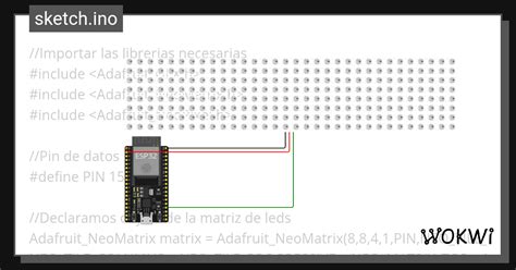 Matrix Wokwi Esp32 Stm32 Arduino Simulator Matrix Wokwi Esp32 Stm32 Arduino Simulator