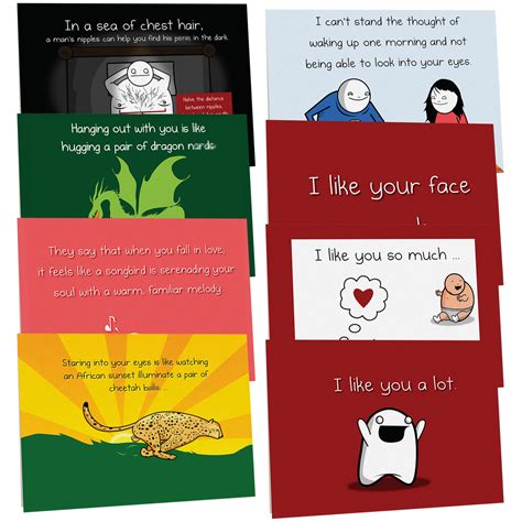 Nsfw Greeting Card 8 Packs