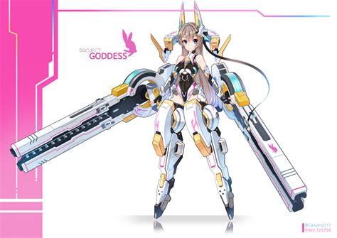 Mecha Girl Hq Wallpaper