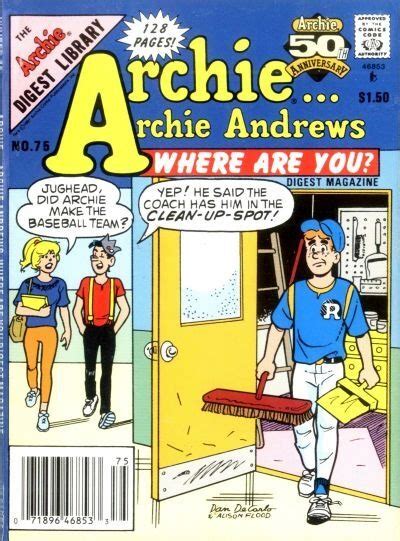 Archie Archie Andrews Where Are You Digest Magazine Issue