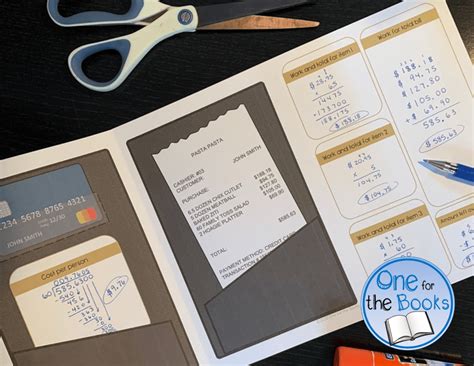 6th Grade Math Project Ideas One For The Books Math Resources