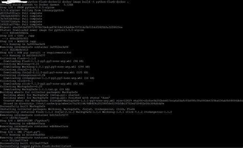 Create Build Package And Run Python Flask Application With Docker