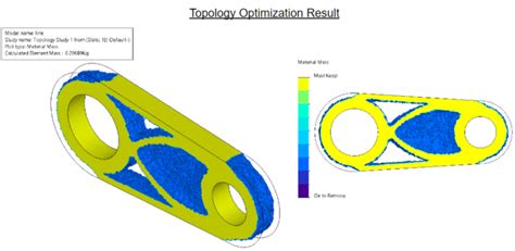 Topology Optimization To Develop Max Strength And Min Weight Products