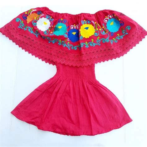 Blusa Bordada Tm 77508 Fuchsia Embroidered Blouse Embroidered Blouse
