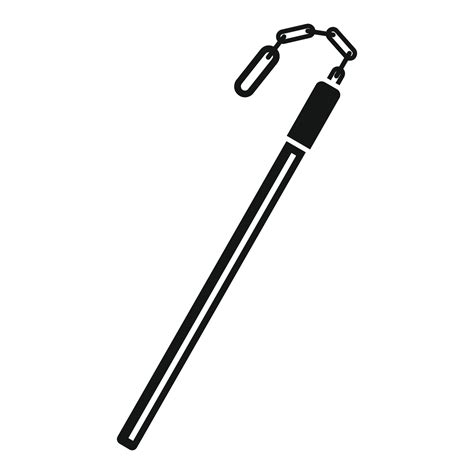 Fiberglass Stick Icon Simple Style 14524535 Vector Art At Vecteezy