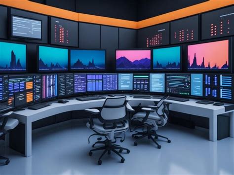 Premium Ai Image Cctv Security Room
