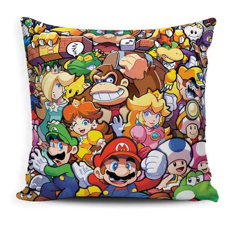 Almofada Super Mario Bros Mod14 Shopee Brasil