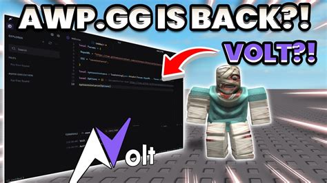 Awp Returns As Volt Executor Volt Roblox Executor 2025 Install