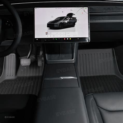 Tesla Model Y Juniper Floor Mat Tpe Anti Slip Trunk Mat Cargo Liner Ba