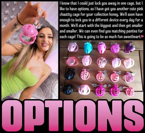 Options Chastity Femdom Denial Rcruelcaptions