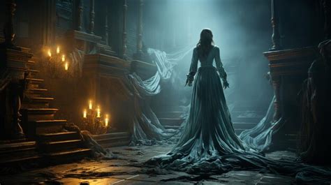 Premium Photo Ghost In Dark Fog