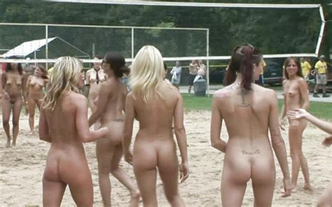 College Girls Play A Nude Volleyball Game Dreamgirls