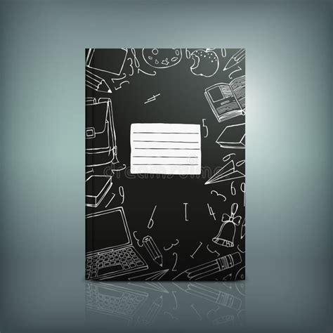 School Test Book 02 B Stock Vector Illustration Of Class 75764067