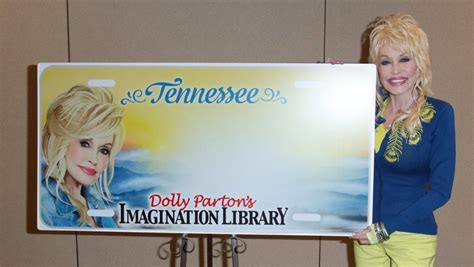 Dolly Partons Imagination Library Gets Specialty License Plate