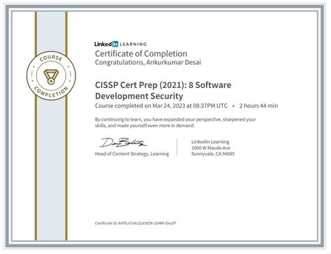 Ankurkumar Desai Cbcp Cissp Cc Togaf On Linkedin Cissp Cert Prep