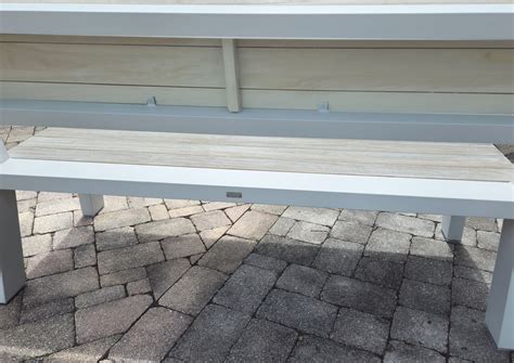 Java Robust Aluminum Teak Benches Kettler Usa