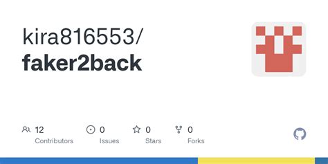 github kira816553 faker2back