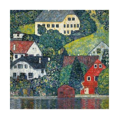 Kirche In Unterach Am Attersee Church In Unterach On Attersee Giclee