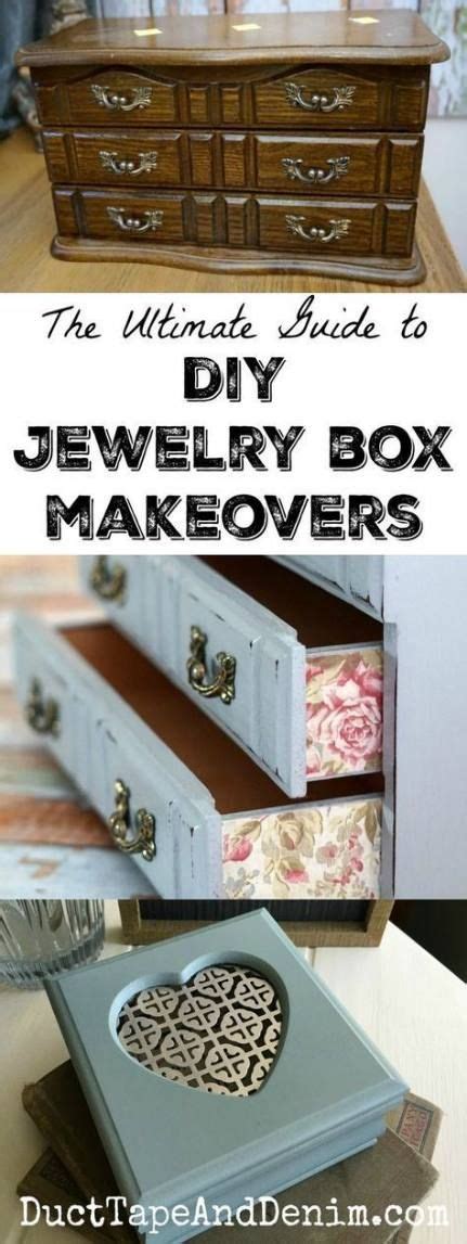 42 Ideas Diy Jewelry Box Organizer Tutorials Jewelry Box Diy