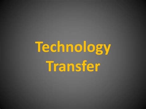 Technology Transferpptx
