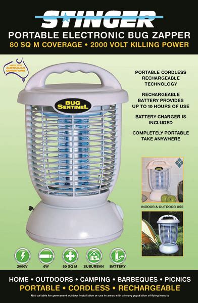 Stinger Bug Sentinel Bug Zappers And Replacement Globes