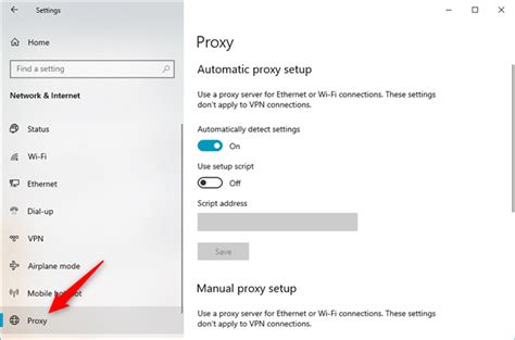 And It Works Windows 10 Proxy Server Settings