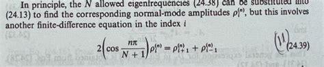 a use the finite difference techniques developed