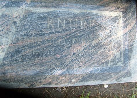 Ruby Esta Brady Knupp 1914 1982 Find A Grave Memorial
