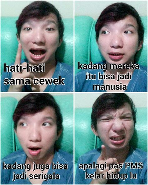 10 Meme Cewek Pms Ini Bikin Cowok Ngeri Tapi Sayang