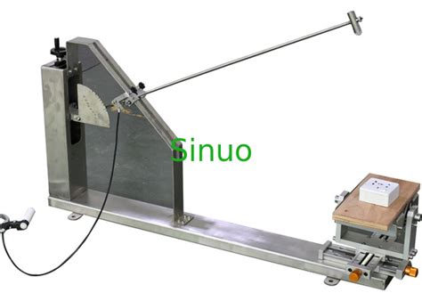 Low Energy Pendulum Impact Test Apparatus For Test Household Plugs And