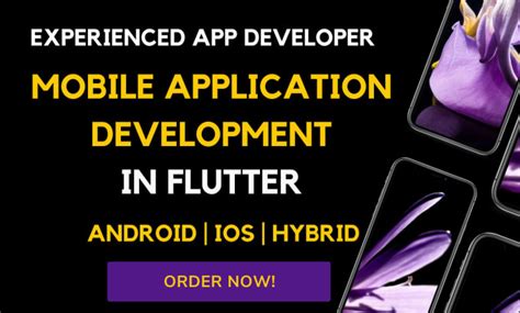 develop hybrid flutter application android ios by im abdul6 fiverr