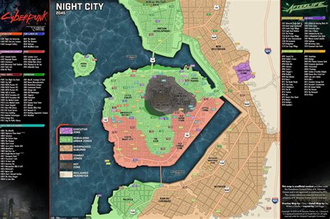 Apariencia Del Mapa Nocturno