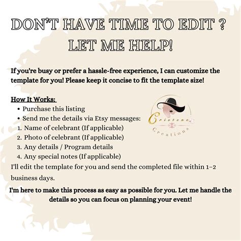 Purple Program Template Birthday Party Program Card Bifold Quinceanera