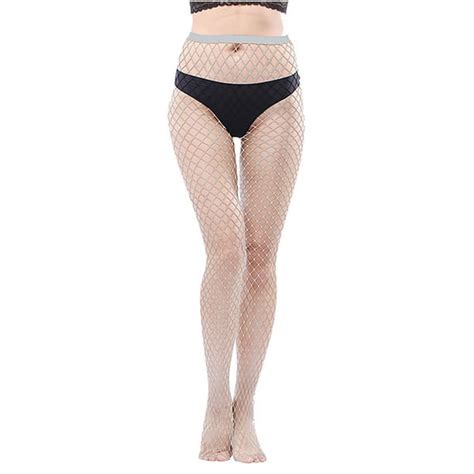 Lilgiuy Fishnet Stockings For Women High Waist Fish Nets Leggings For