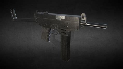 Submachine Gun Pp 91 3d Model By Вячеслав Fleshherbal [1d40a22